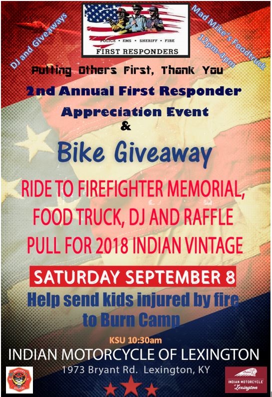 2nd Annual First Responders Appreciation Event - Brother's Keepers MC ...